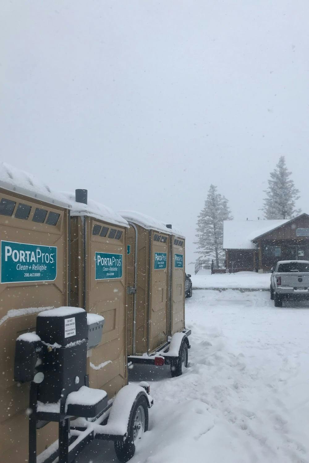 How PortaPros Winterizes Portable Restrooms