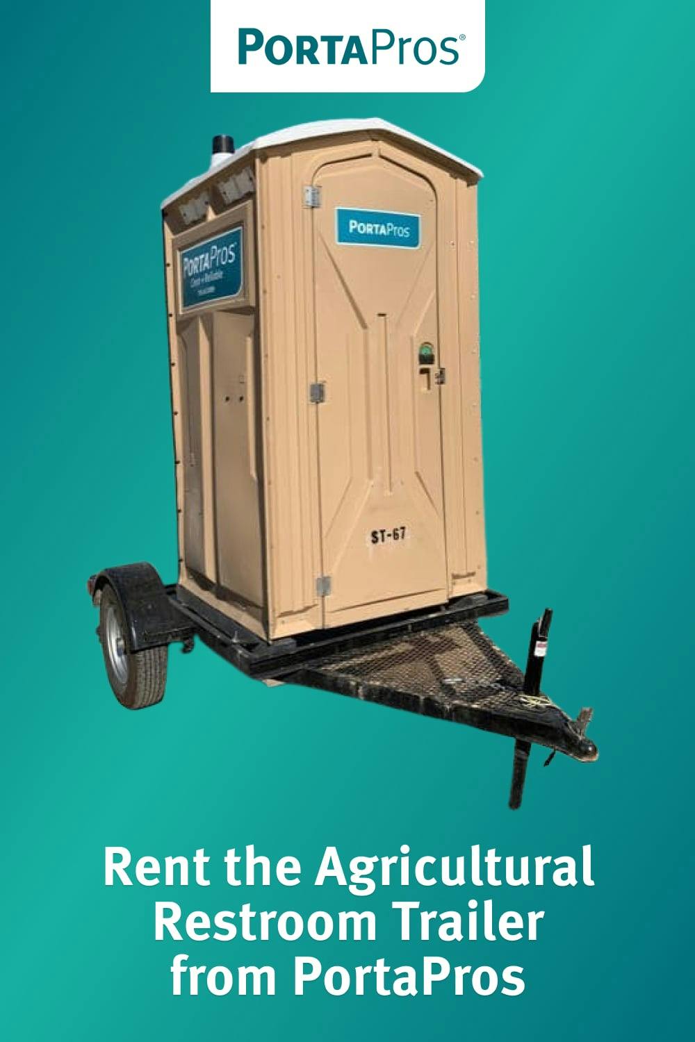 Rent Agricultural Restroom Trailers | PortaPros