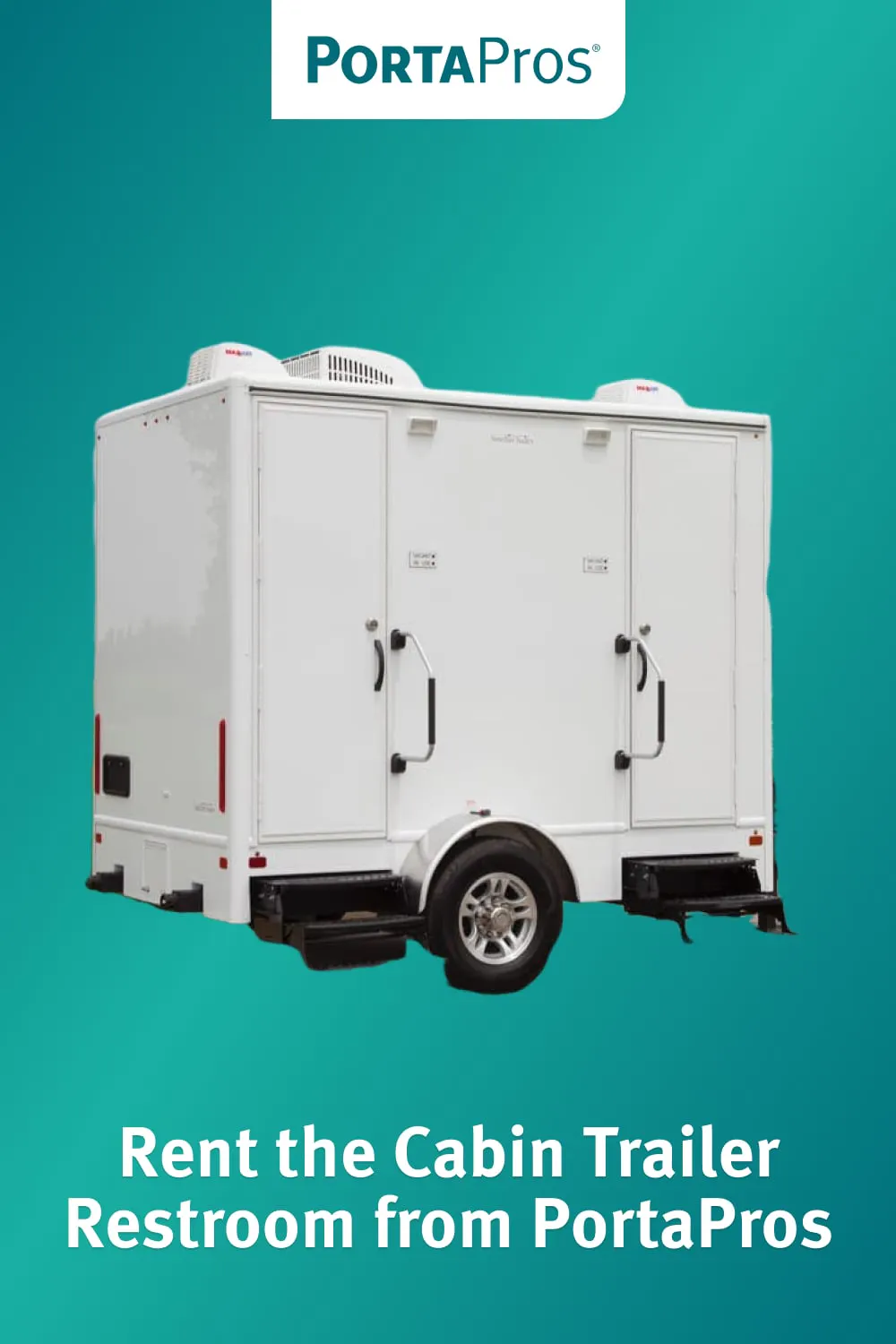 Rent the Cabin Trailer Restroom | PortaPros