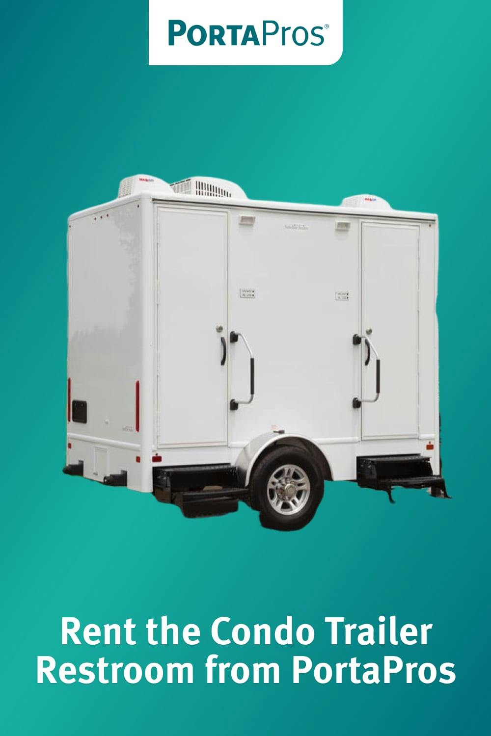 Rent the Condo Trailer Restroom | PortaPros