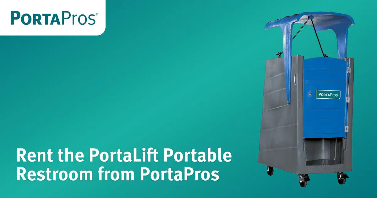 Rent the PortaLift Portable Restroom | PortaPros