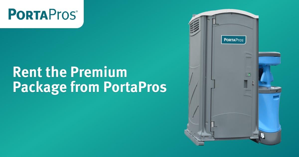 Rent the Premium Porta Potty Package Online | PortaPros