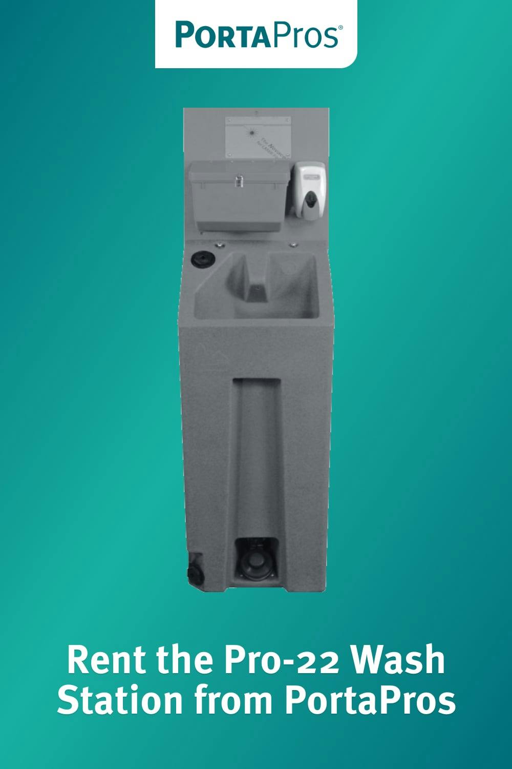 Rent the PRO-22 Wash Station | PortaPros