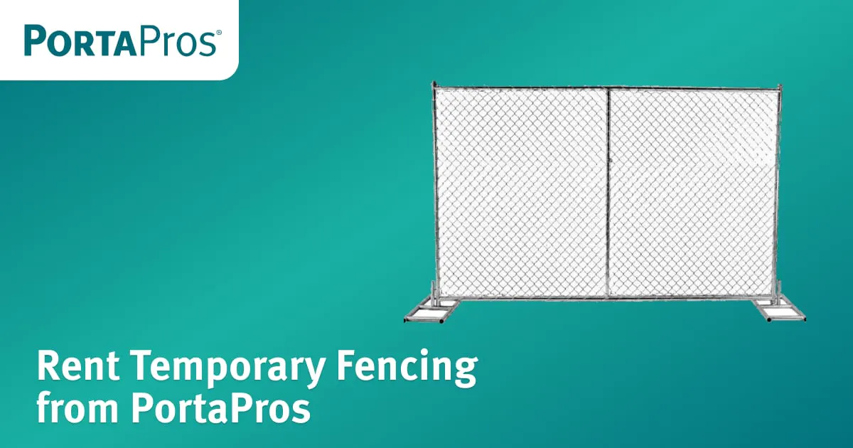Rent Temporary Fencing | PortaPros